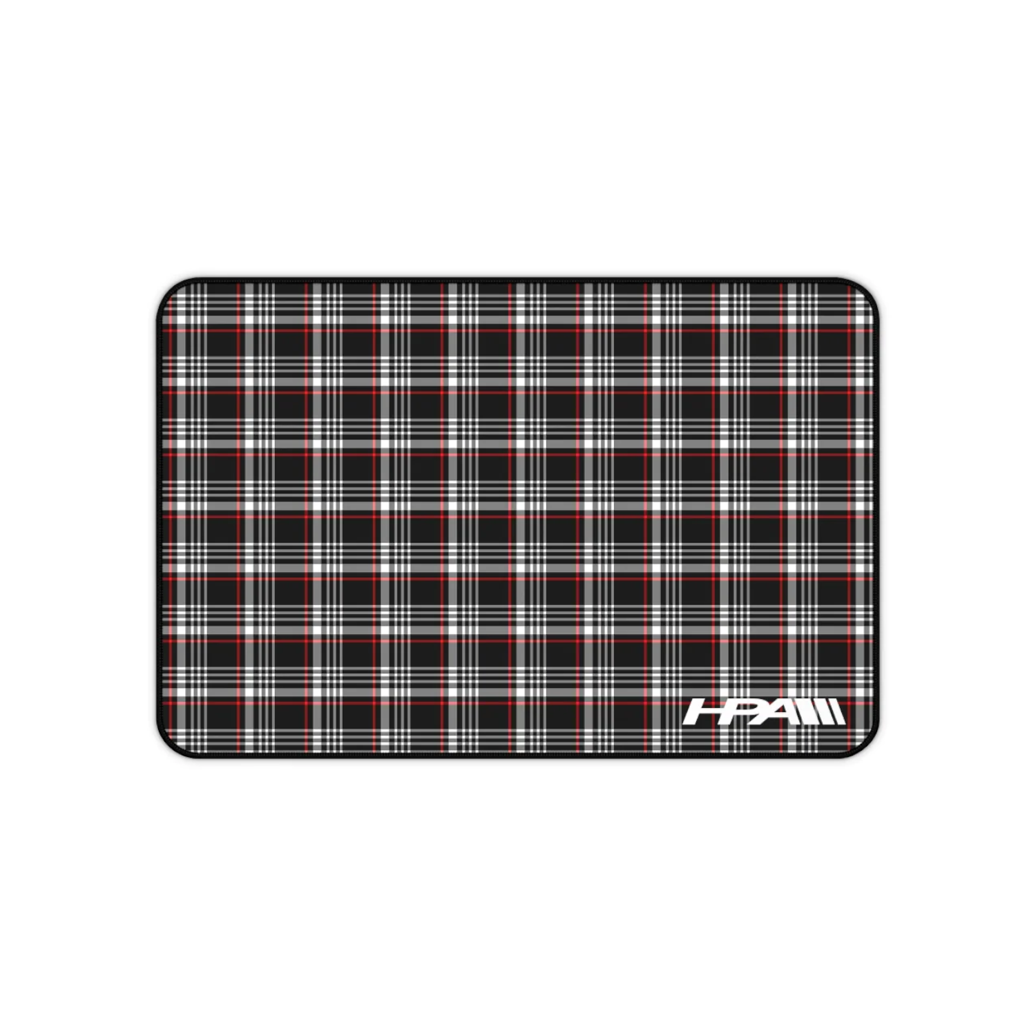 HPA GTI Plaid Red Desk Mat | 10271960137628017443 | GERSpeed
