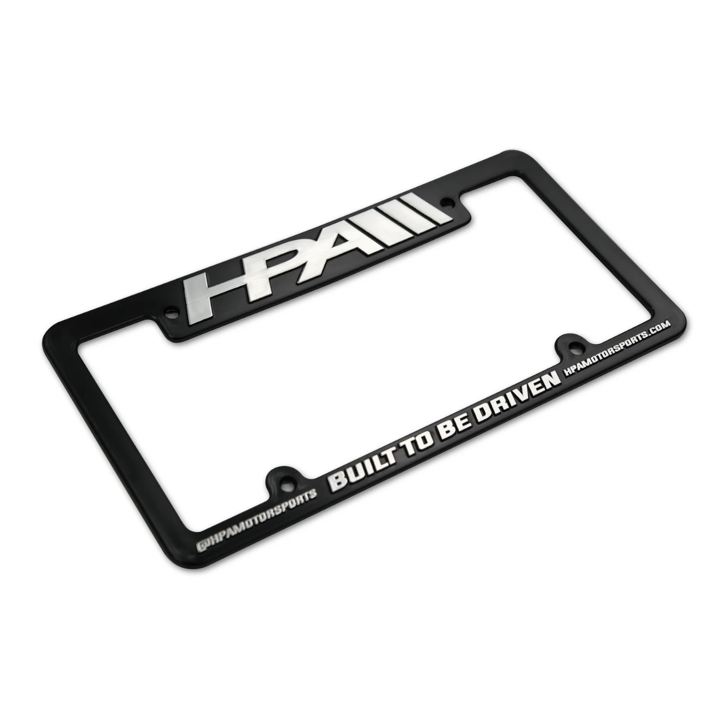 HPA Motorsports License Plate Frame | HPA-LIC | GERSpeed