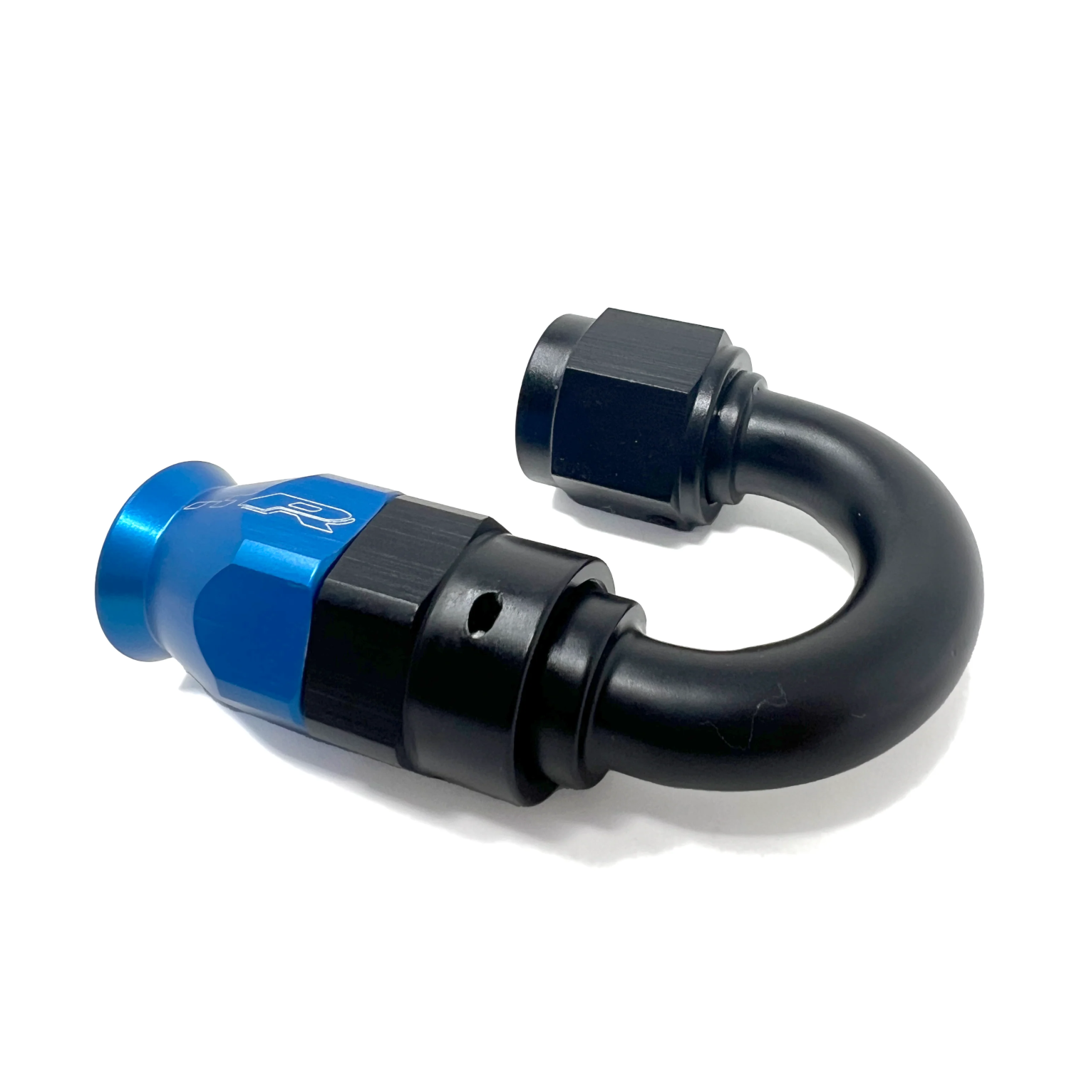 Precision Raceworks 180 Degree PTFE to 6AN Female Flare Fuel Line Fitt ...