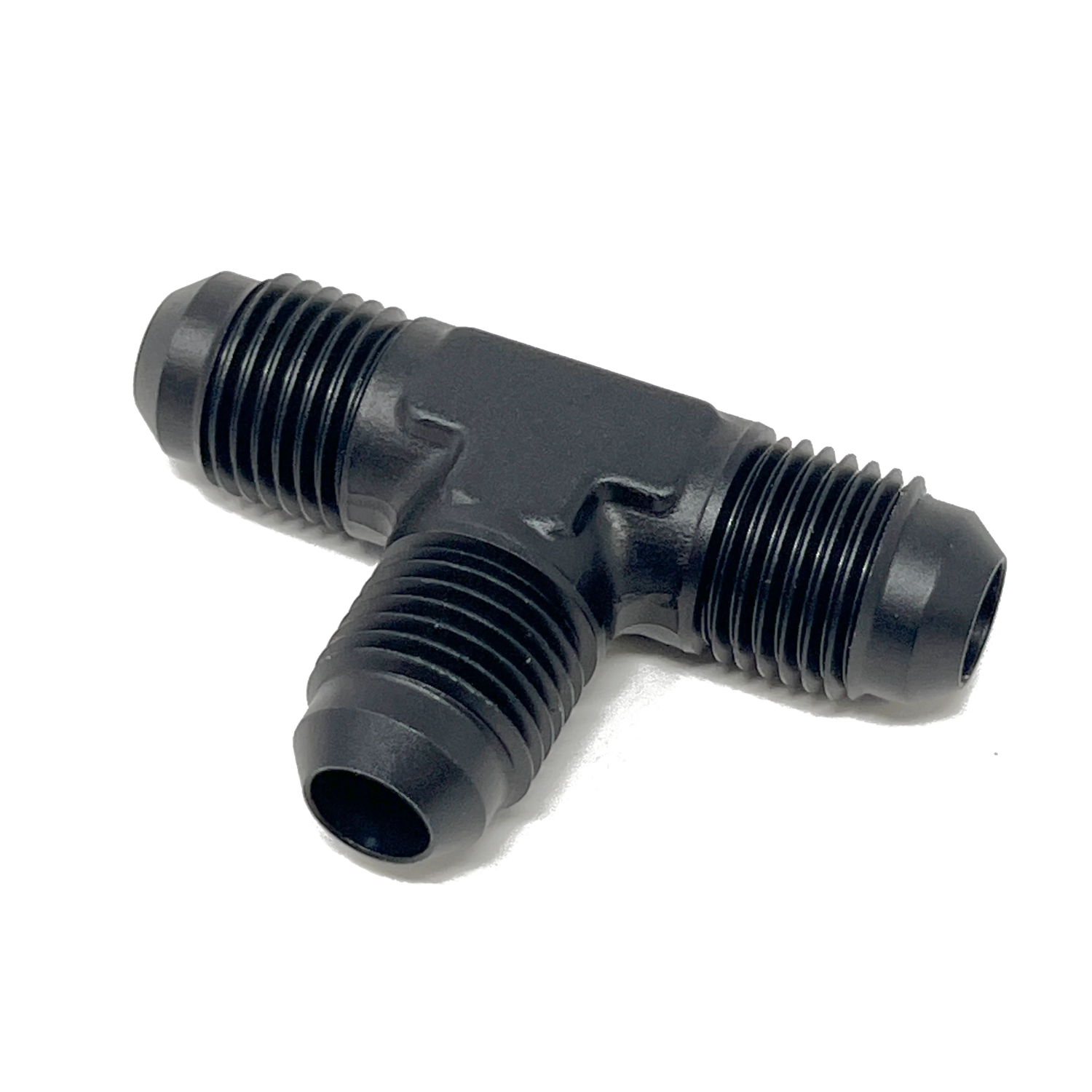 Precision Raceworks 3-Side 6AN Male Flare Tee Fuel Line Fitting | F10 ...