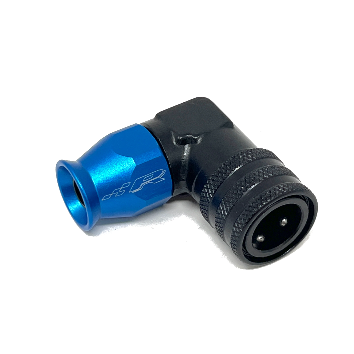 Precision Raceworks 90 Degree 6AN to 3/8" Female Quick Connect Fuel Li ...