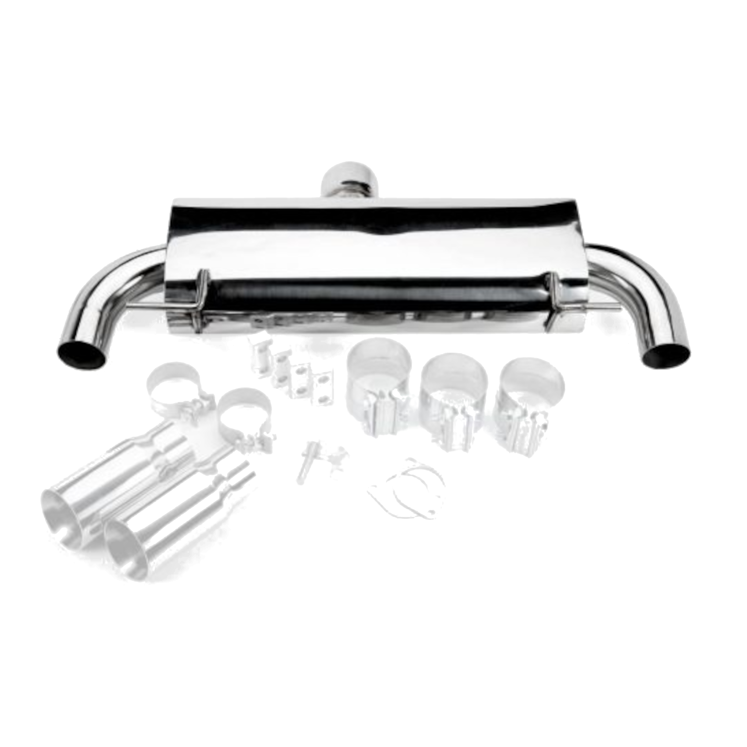 VRSF 3.5" Catback Exhaust Street Muffler | E90 · E92 | 335i RWD ...