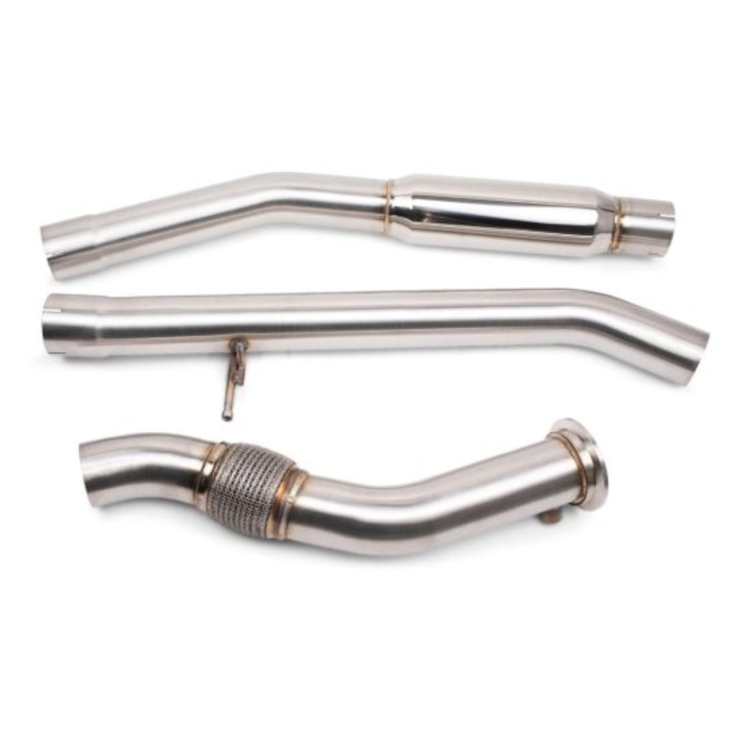 VRSF Cast Stainless Steel Downpipe & Midpipe Combo | E70 X5 35d ...