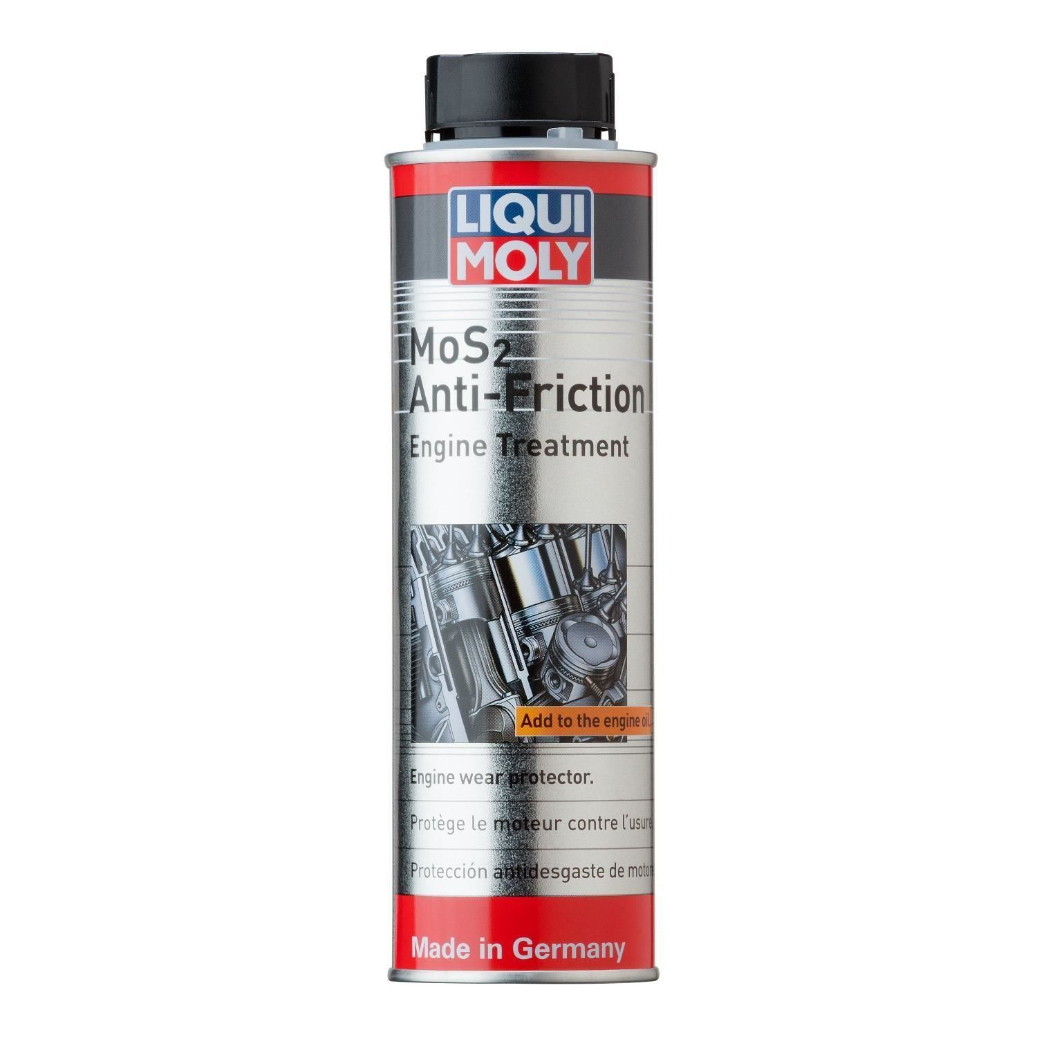 LIQUI MOLY MoS2 Anti-Friction Engine Treatment Oil Additive 300mL | VW ...